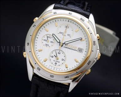 New Old Stock Pulsar by Seiko Chronograph vintage watch, Y182-6A60 ...