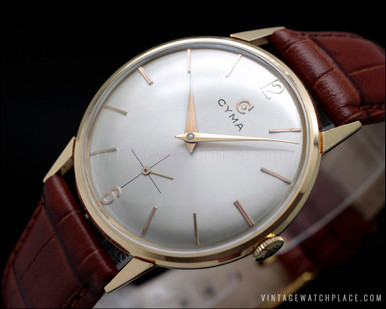 New Old Stock Cyma Classic mechanical vintage watch, from the 50's or ...