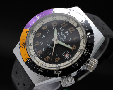 Very rare Fero Feldmann "super compressor" style, Diver's vintage ...