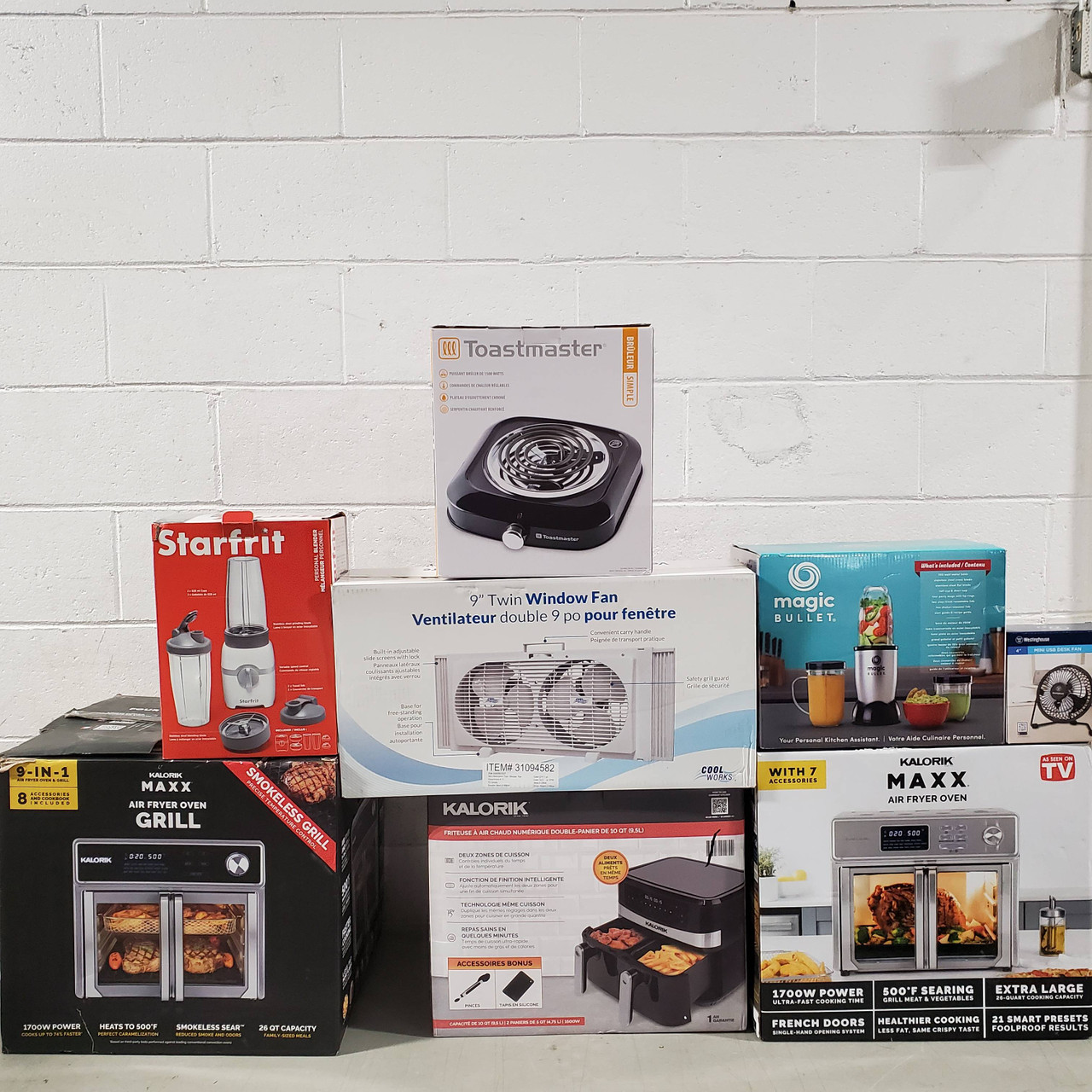 42 Units of Small Appliances - MSRP $2,802 - Returns (Lot # 668331 ...