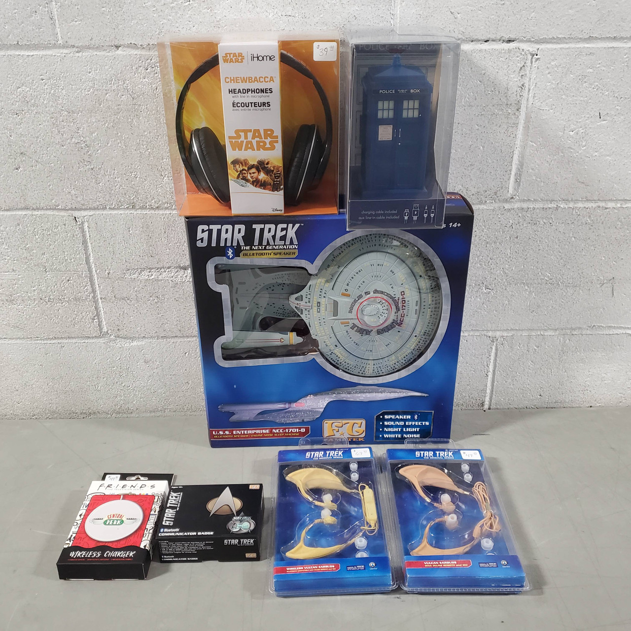 47 Units of Electronics (Dr. Who, Star Trek & More) - MSRP $2,864 ...