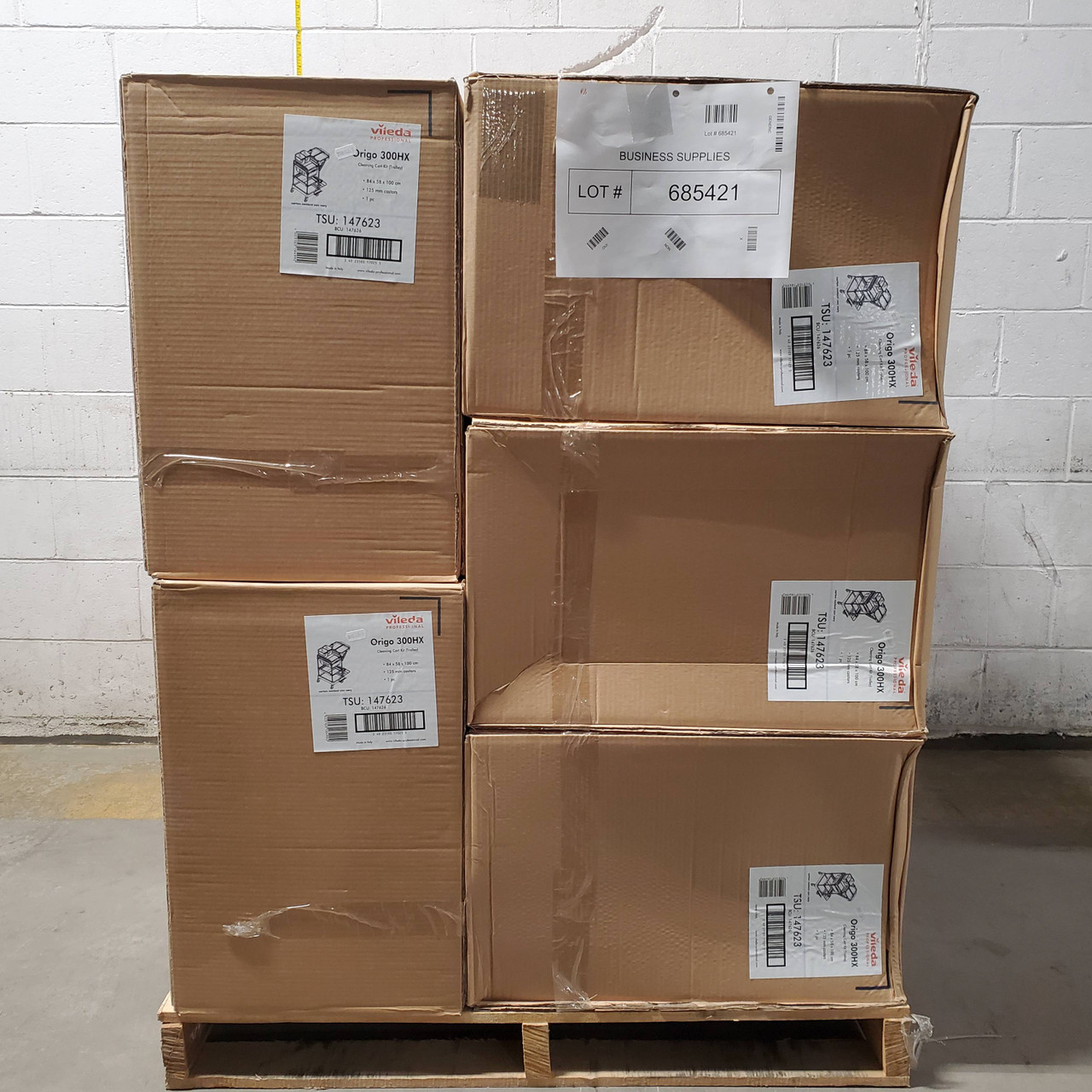 5 units of Vileda Origo 300 HX - MSRP $5,300 - Like New (Lot # 685421 ...