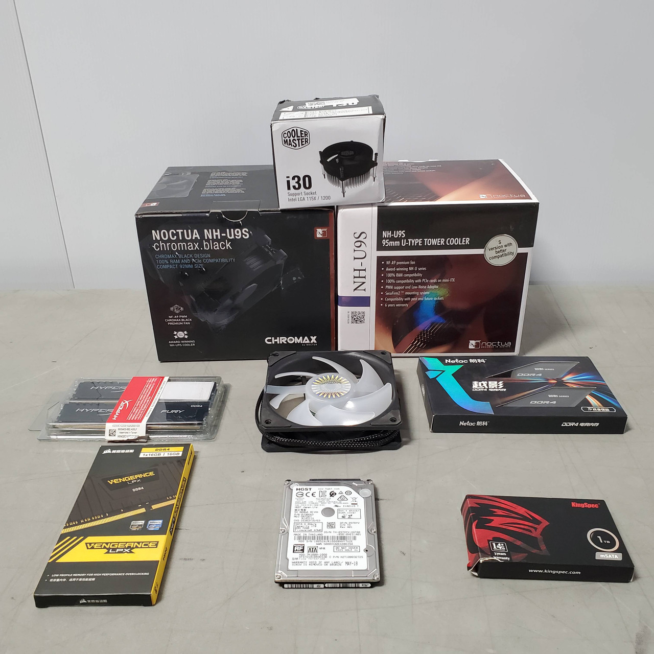 79 units of Computer Components - MSRP $5,985 - Returns (Lot # 692829 ...