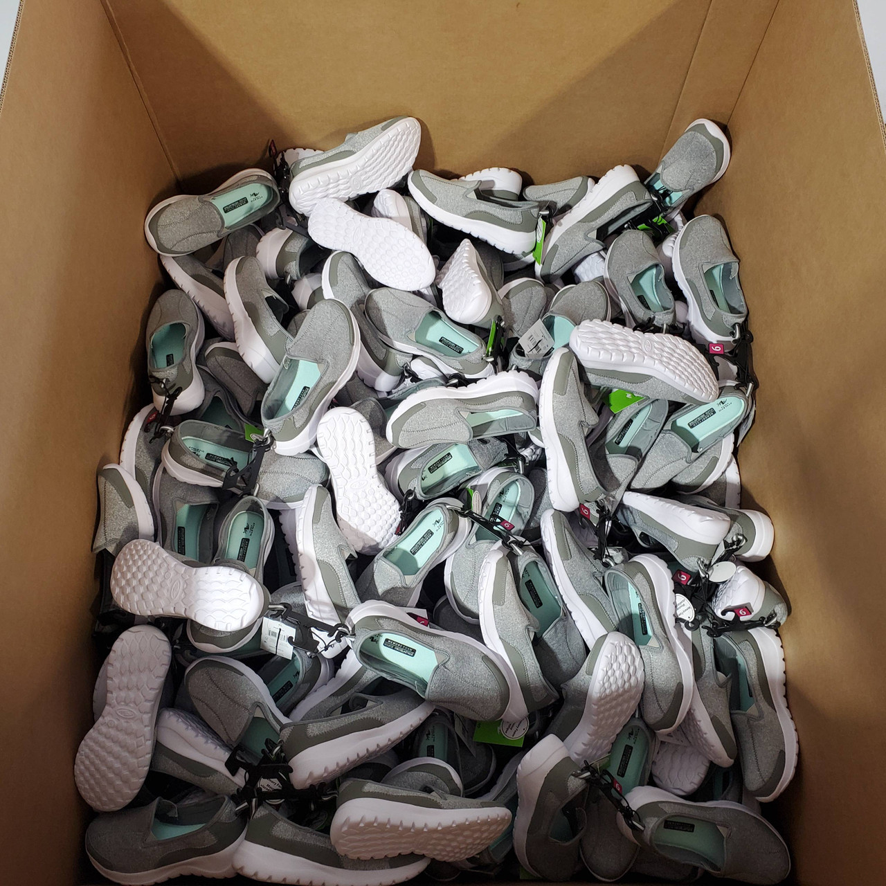 144 units of Womens Athletic Works Shoes Size 6 - MSRP $2,736 - Like ...