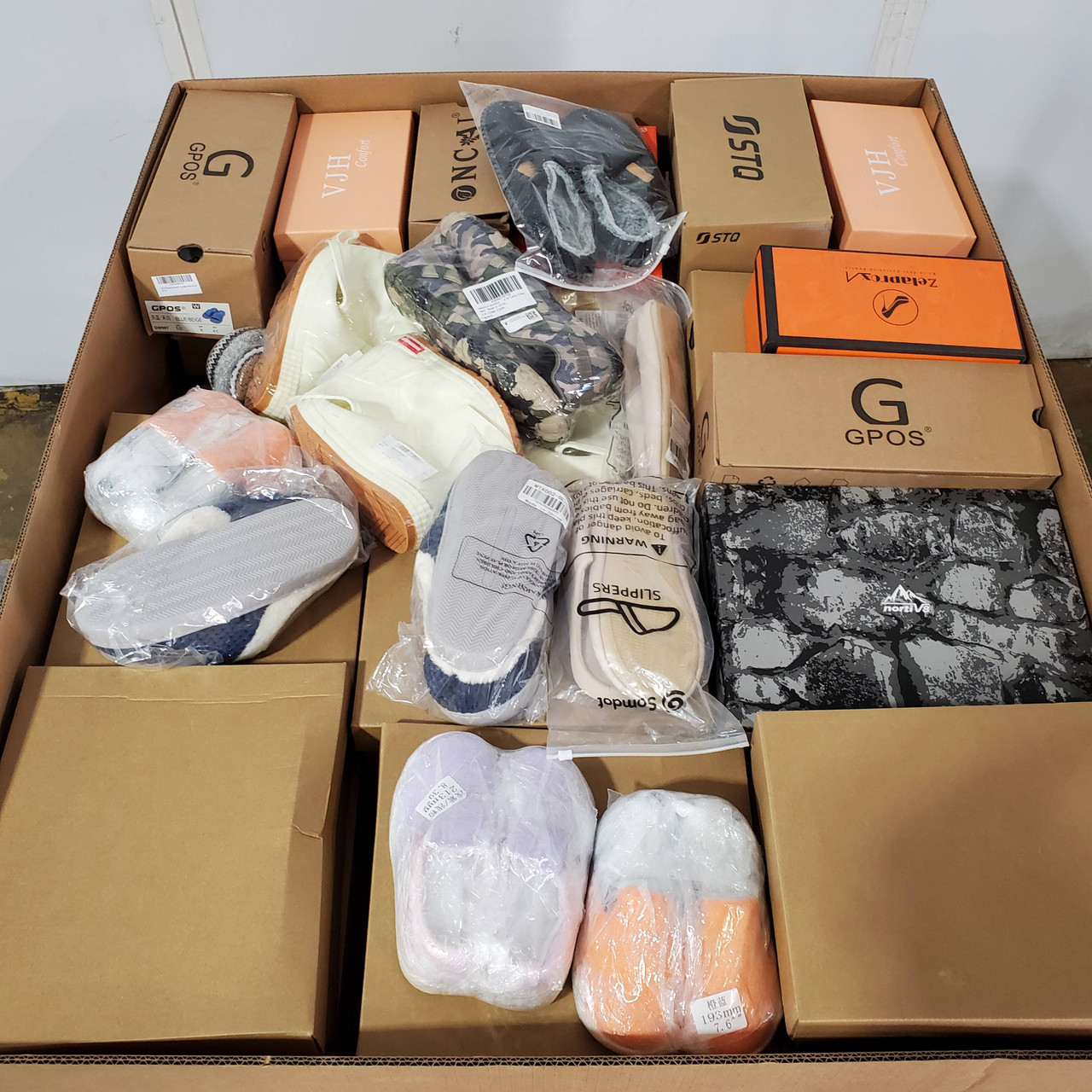 144 units of Shoes (pair) - MSRP $6,483 - Returns (Lot # 895005 ...