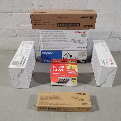 7 Units of Ink & Toners - MSRP $1,108 - Returns (Lot # 669712 ...