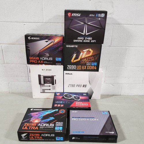 14 Units of High Value Computer Components - MSRP $5,859 - Salvage (Lot ...