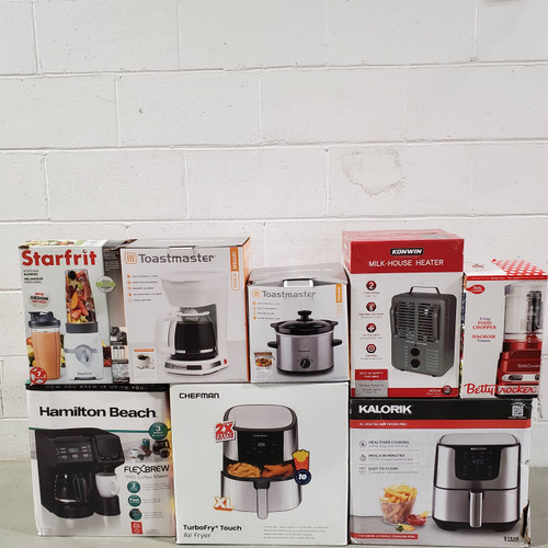 31 Units of Small Appliances - MSRP $2,851 - Returns (Lot # 670113 ...