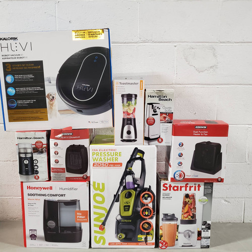 58 Units of Small Appliances - MSRP $4,418 - Returns (Lot # 671717 ...