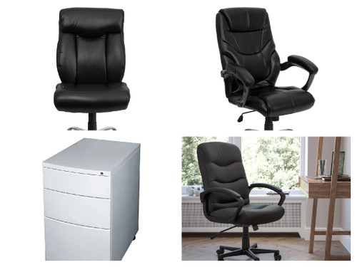 4 units of Office Furniture - MSRP $2,068 - Returns (Lot # 687432 ...