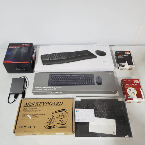 59 units of Keyboard, Mouse & Peripheral - MSRP $5,182 - Returns (Lot ...