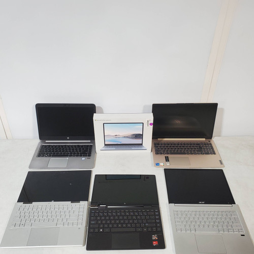 9 units of Laptops - MSRP $7,880 - Salvage (Lot # 724505) - Restock Canada