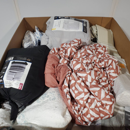 62 units of Bedding - MSRP $2,089 - Returns (Lot # 738620) - Restock Canada