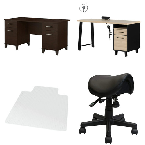 63 units of Office Furniture - MSRP $7,470 - Returns (Lot # 737608 ...