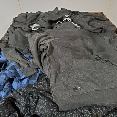 633 units of Men Clothing - MSRP $12,344 - Returns (Lot # 745827 ...