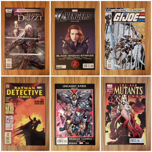 1921 units of Modern Comic Books (Marvel, DC & More) - MSRP $8,737 ...