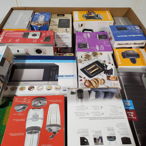35 units of Small Appliances - MSRP $2,556 - Returns (Lot # 771936 ...