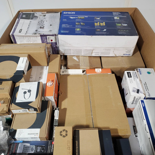 55 units of Office Electronics - MSRP $10,771 - Returns (Lot # 775107 ...