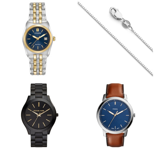 225 units of Jewelry & Watches - MSRP $8,169 - Returns (Lot # 790313 ...