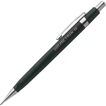 1513 units of Metrix Mechanical Pencils 0.9mm Dark Green Barrel (3/Pack ...