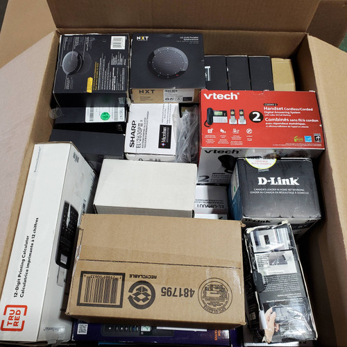 34 units of Office Electronics - MSRP $3,700 - Returns (Lot # 812515 ...