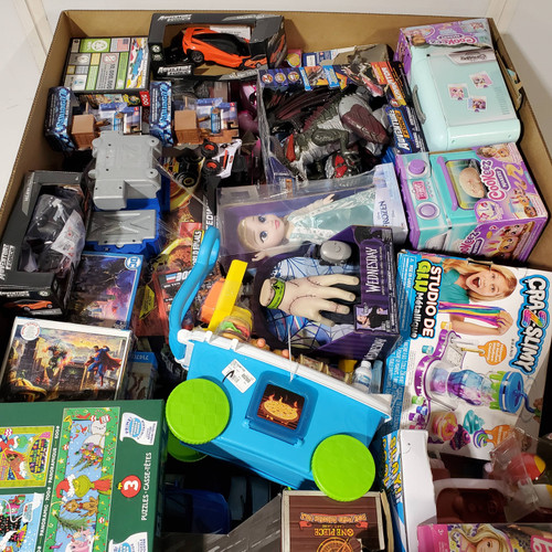 189 units of Toys - MSRP $3,540 - Returns (Lot # 840722) - Restock Canada