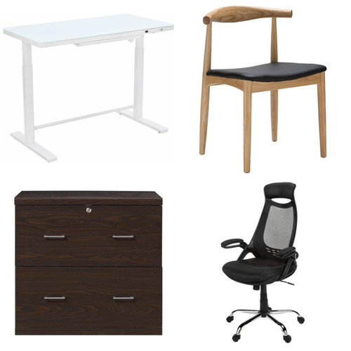 11 units of Office Furniture - MSRP $4,668 - Returns (Lot # 873721 ...