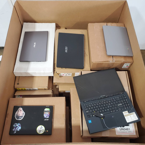 52 units of Laptops - MSRP $26,092 - Salvage (Lot # 883002) - Restock ...