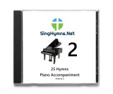 Piano Hymns CD Volume 2 Accompaniment for singing