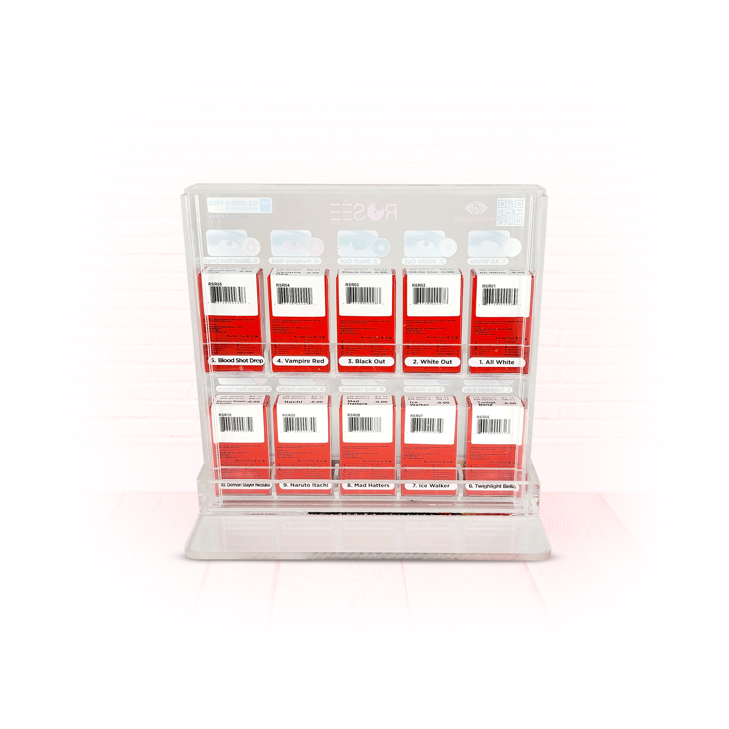 Red Single Case - Rosee Vision