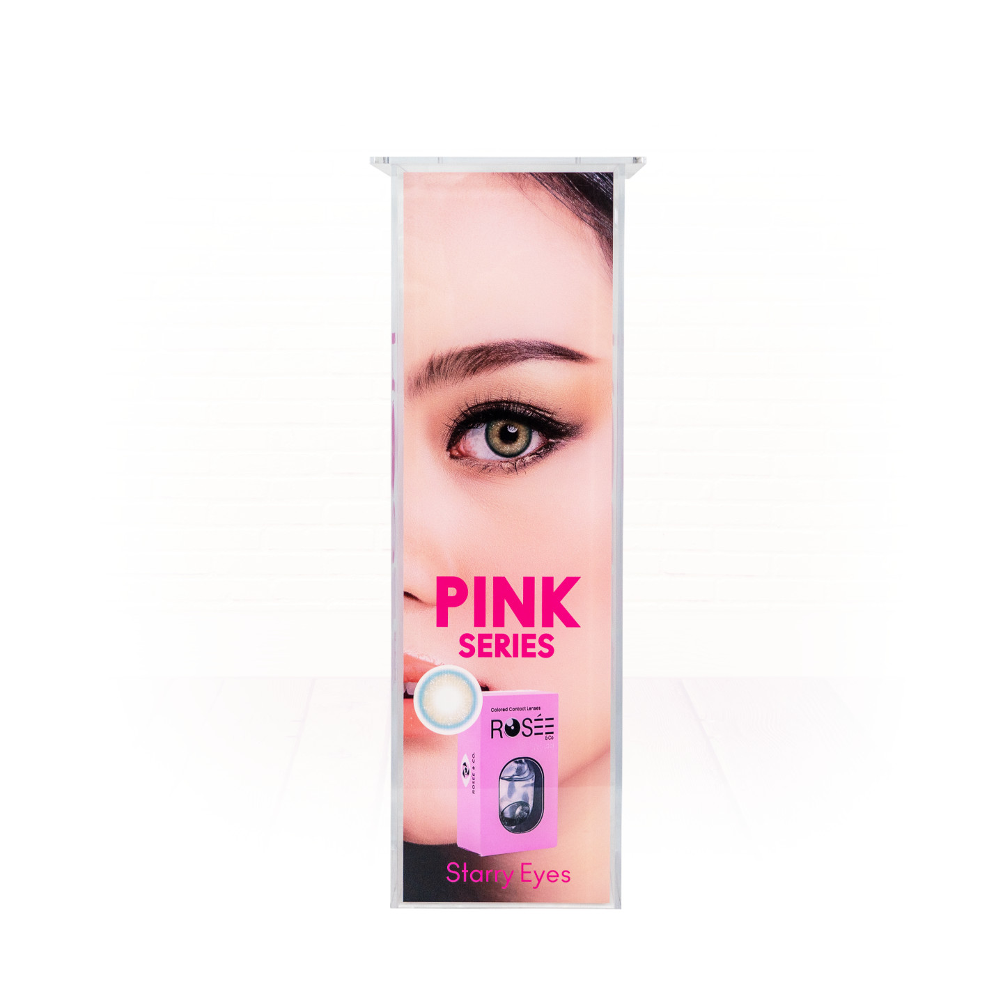 Pink Promotional Display Stand