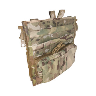 ATS CRYE Back Panel With 9.5"X 5" Pouch - ATS Tactical Gear