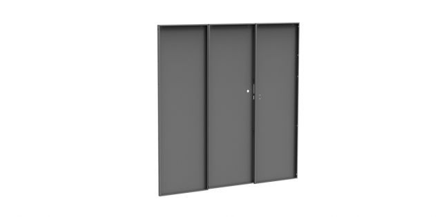 Holman Steel Bulkhead Divider | Fixed Center Panel | Secure, Quiet ...