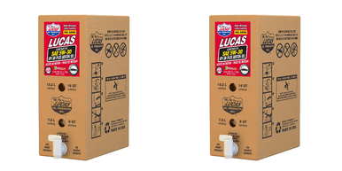 2x Lucas Oil Synthetic SAE 5W-30 | 6 Gallon Bag In Box | Eco-Friendly ...