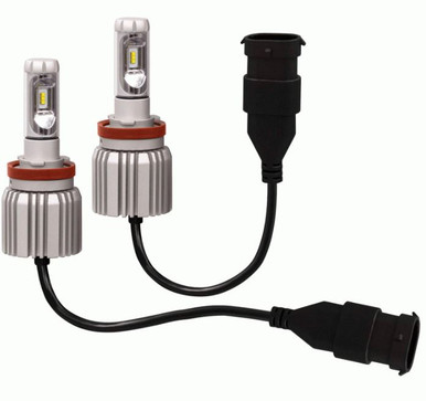 Heise H11 LED Bulb | 6000 Lumens 6500K | Aviation Aluminum | 3000K ...