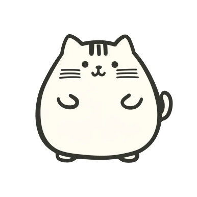 Ghibli Fat Cat Logo Vinyl Car Decal Sticker – Waterproof & UV-Resistant ...