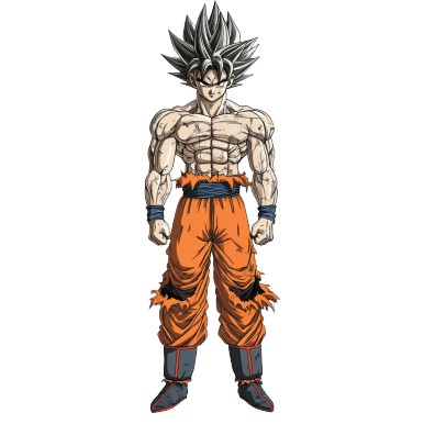 Goku Blueprint Schematic Vinyl Car Decal Sticker – Waterproof & UV ...