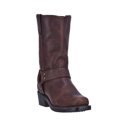 Ladies Distressed Brown Harness Boots | Dingo | Leather Bound NJ