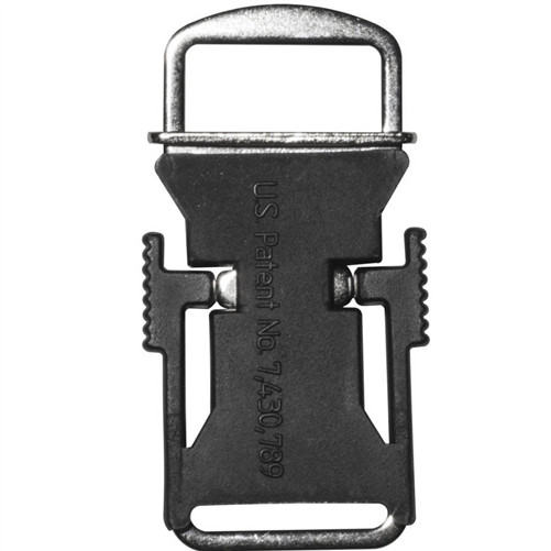 The Echo Motorcycle Helmet Metal Quick Release Buckle - Leather Bound ...