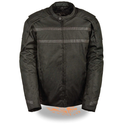 Men's High Visibility Textile Motorcycle Jacket | Milwaukee Leather ...