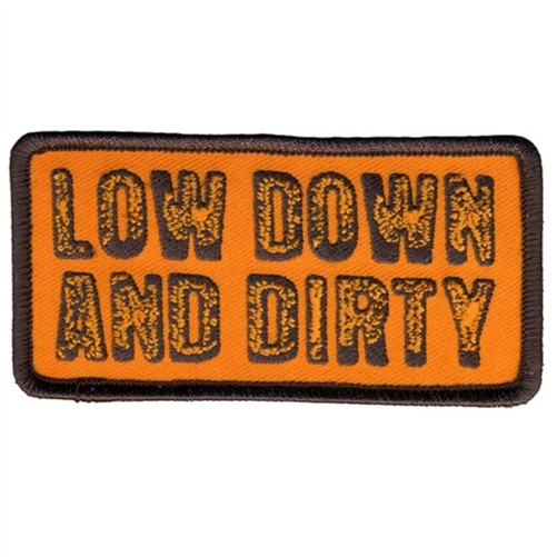 Low Down Dirty Patch – Hot Leathers Motorcycle Patch | Leather Bound NJ
