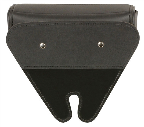 Small PVC Motorcycle Windshield Bag – Leather Bound NJ