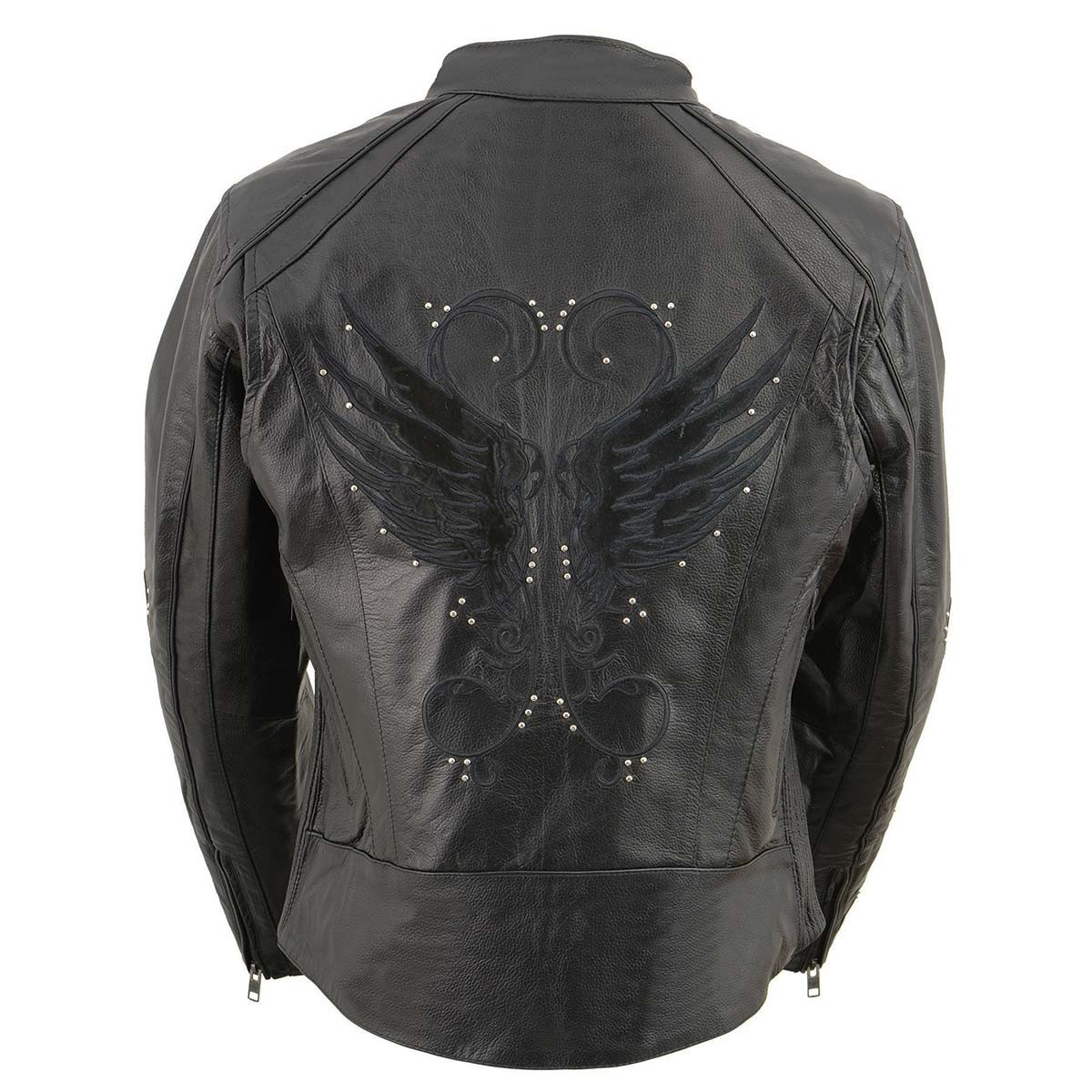Embroidered Ladies' Motorcycle Jacket by Milwaukee Leather | Leather ...