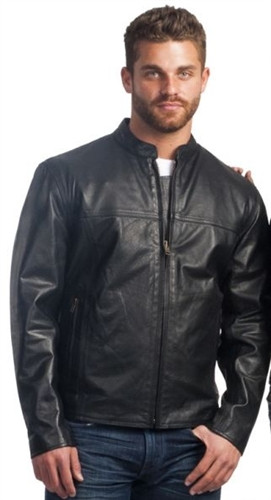 Lightweight Premium Leather Motorcycle Jacket | Unik | Leather Bound NJ
