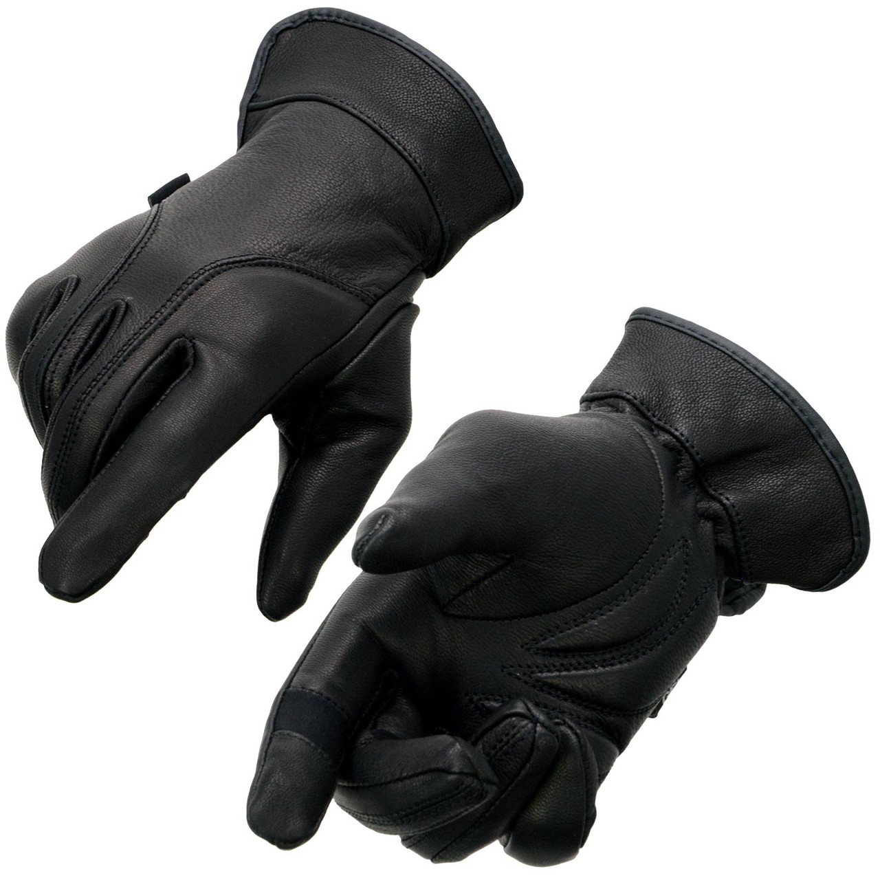 Milwaukee Leather Ladies Motorcycle Gloves - Lightweight