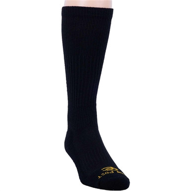 Dan Post Cowboy Certified Boot Socks - Black - Over The Calf