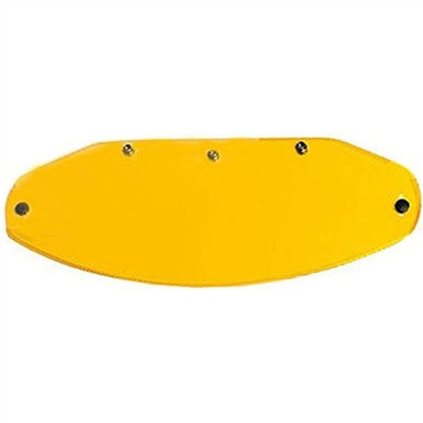 Echo 5-Snap Tear-Off Helmet Shield | Amber | Leather Bound NJ