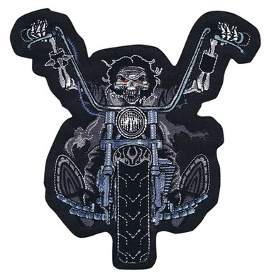 Large Death Rider Biker Patch by Lethal Threat | Leather Bound NJ