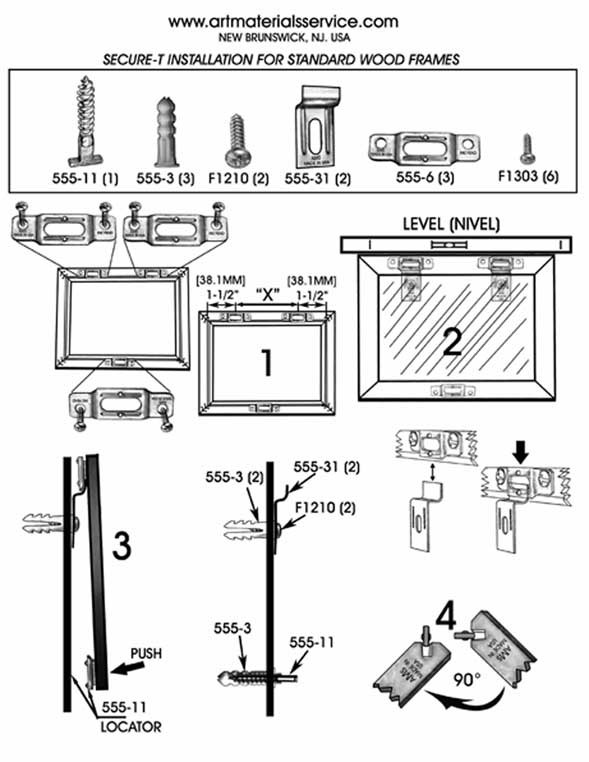 Security Hangers 6-Pack