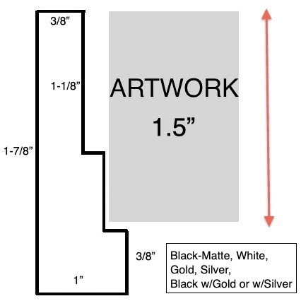 Floater Frame - 1.5" Rabbet